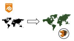 makeroads for fs22 map in blender 3d models 【 STLFinder