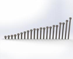m2 x 5 socket head screws 3D Models | Page 1 | STLFinder
