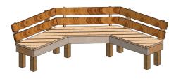 octagon bench 3d models 【 STLFinder