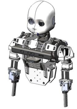 kinematic control of humanoid upper body robot 3D Models | Page 1 ...