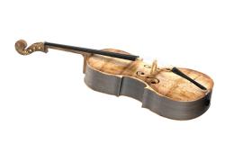 old lifton violin case with inside zipper cloth vintage 3D Models ...