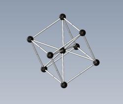 body centered cubic 3d model 【 STLFinder