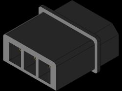 shhworldsea 1sets 3 pin auto 7 8 mm series high power automobile wire ...