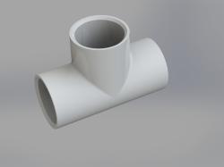 pvc 90 degree elbow tee 3D Models | Page 1 | STLFinder
