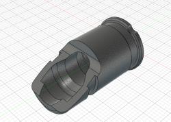 tarkov akm 7 62x39 kiba arms 308 muzzle device adapter 3D Models | Page ...