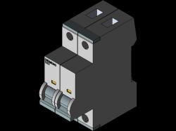 mitsu miniture cercuit breaker 2p dc 3D Models | Page 1 | STLFinder