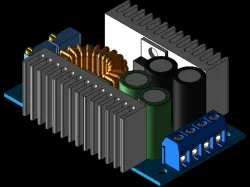 DC-DC Step Down Buck Converter CC-CV 300W 20A - Free 3D Model | STLFinder
