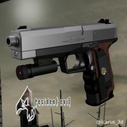 resident evil mpm pistol 3D Models | Page 1 | STLFinder
