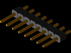 male pin header dimensions 3D Models | Page 1 | STLFinder