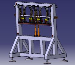 f35 fighter aircraft vertical tail and rudder structural assembly 3D ...