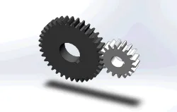 SPUR Gears in SolidWorks - Free 3D Model | STLFinder