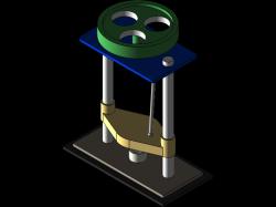 Box Punching Machine In Solidworks Solidworks Parts And Assembly 3d