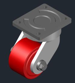 castor wheels x4 2t 3D Models | Page 1 | STLFinder