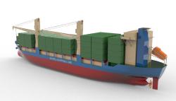 container ship papercraft 3D Models | Page 1 | STLFinder