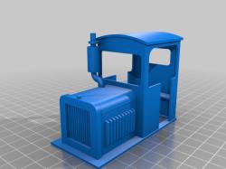 Gn15 saddle tank loco with semi open cab 3D Models | Page 1 | STLFinder