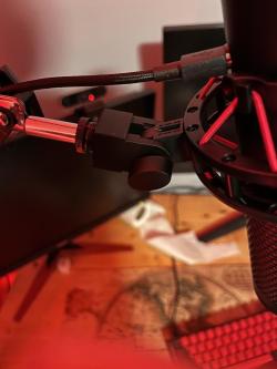 hyperx quadcast boom arm adapter 3d models 【 STLFinder