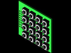 4x4 matrix module arduino 3D Models | Page 1 | STLFinder
