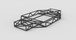 2x2x 125 metal roll cage corner gusset for tube chassis 3D Models ...