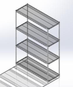 wire shelving 3D Models | Page 1 | STLFinder