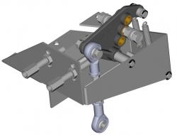 fiat twin cam dual weber side draft carburettor linkage 3D Models ...