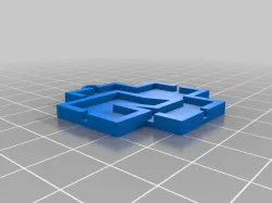 Rammstein Keychain - Free 3D Model | STLFinder