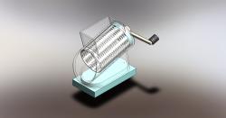 5in1 multi functional tabletop stand vegetable slicer rotary cut ...