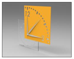 parametric clock design 3D Models | Page 1 | STLFinder