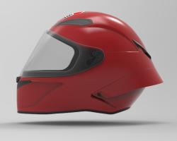 motorcycle helmet rear big tail spoiler for agv pista gpr 3D Models ...