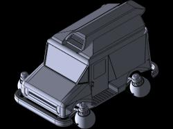 mail truck drawing 3D Models | Page 1 | STLFinder