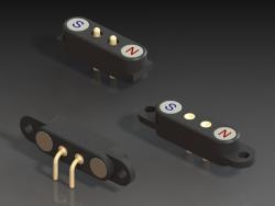 1 23 magnetic pogo pin connector 2 3 4 5 6 7 8 9 10p pogopin male ...