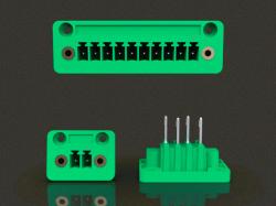 panel mount pluggable terminal block 3D Models | Page 1 | STLFinder
