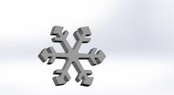 snow flake vector 3d models 【 STLFinder