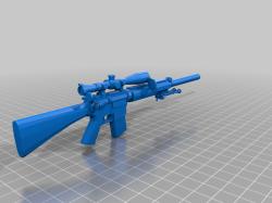sr 25 rifle 3D Models | Page 1 | STLFinder
