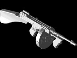 full size tommy gun 3D Models | Page 1 | STLFinder