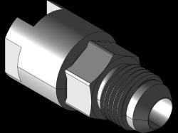 6an to 3 8 quick connect 3d models 【 STLFinder