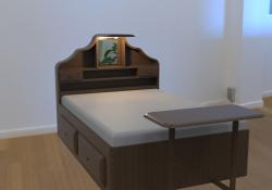 monica multifunctional smart bed 3D Models | Page 1 | STLFinder