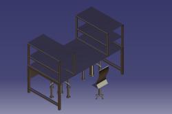 hydraulic study desk skp file 3D Models | Page 1 | STLFinder