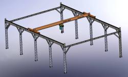5 ton bridge crane 3D Models | Page 1 | STLFinder