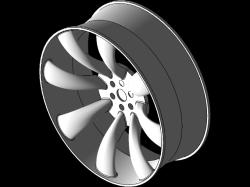 alta 26 gt style 6 spoke mag rims plastic bmx wheel front or freewheel ...