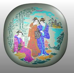 yokoi japanese artist dot art printables 3D Models | Page 1 | STLFinder