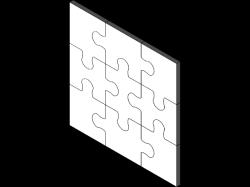 25 piece puzzle template 3D Models | Page 1 | STLFinder