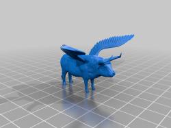 winged bull 3d models 【 STLFinder