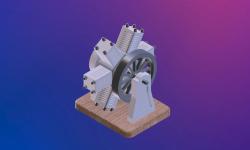 6 cylinder engine animation 3D Models | Page 1 | STLFinder