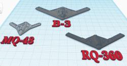 1700 long range strike bomber lrsb x2 landed 3D Models | Page 1 | STLFinder