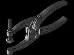 latch style toggle clamp u style arm 3D Models | Page 1 | STLFinder