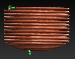 half pipe coil jacket design 3D Models | Page 1 | STLFinder