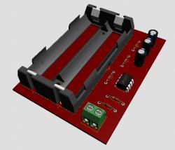 tinkercad circuit op amp based astable multivibrator simulation 3D ...