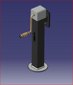 trailer drop leg stabilizer 3D Models | Page 1 | STLFinder