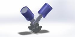 v twin engine animation 3d models 【 STLFinder