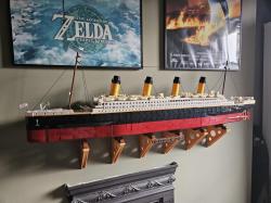 Lego Titanic 10294 Wall Mount Bracket - Free 3D Model | STLFinder
